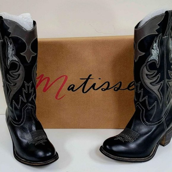 Matisse | Shoes | New In Box Womens Matisse Hess Embroidered Cowboy ...